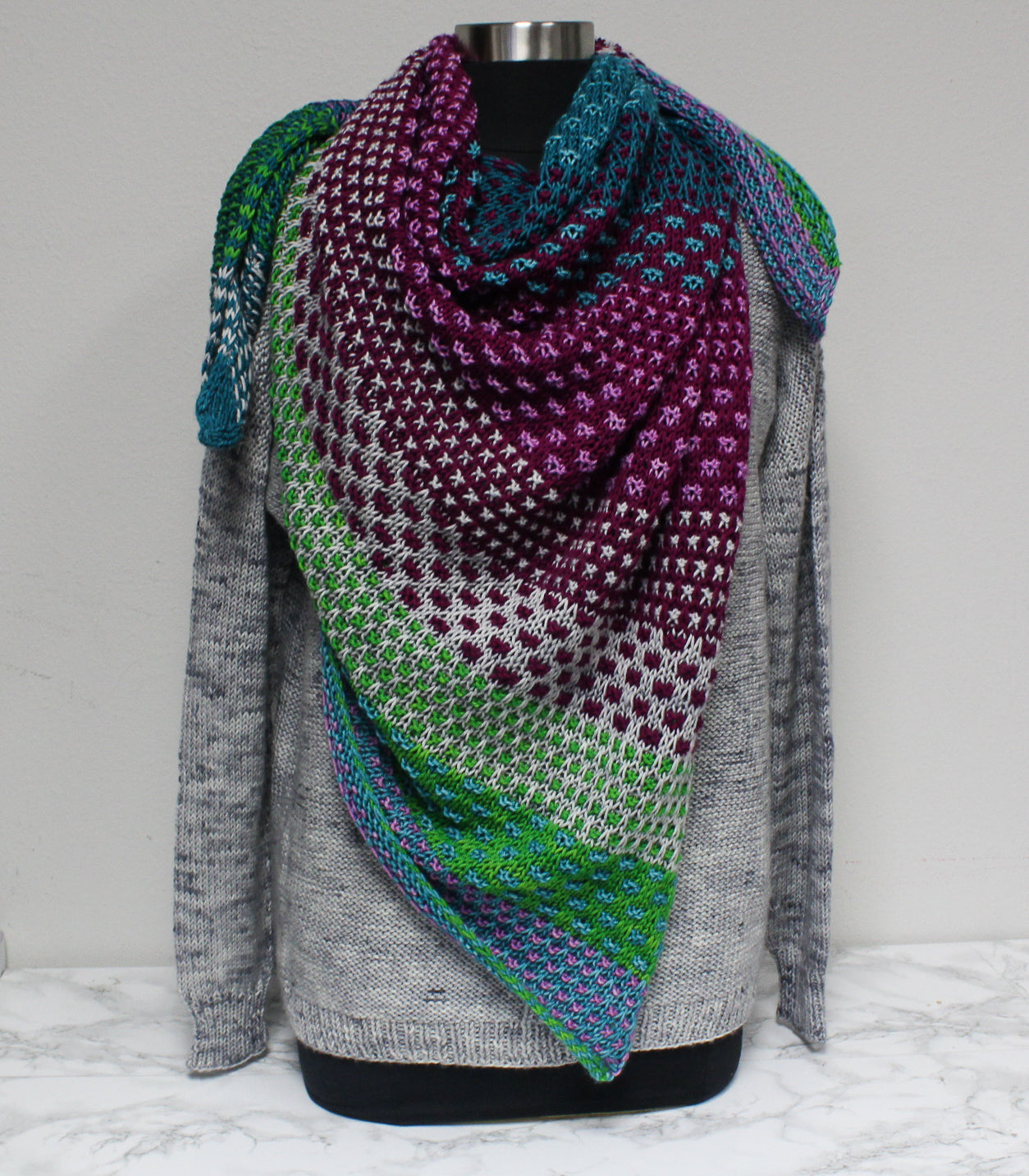 Nightshift Shawl Andrea Mowry Knitting Kit | Nightshift Knitting Kit ...