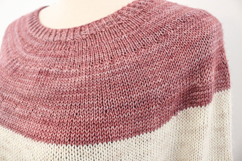 Espace Tricot Gracious Sweater Knitting Kit with Baah Yarn – The Lovina ...