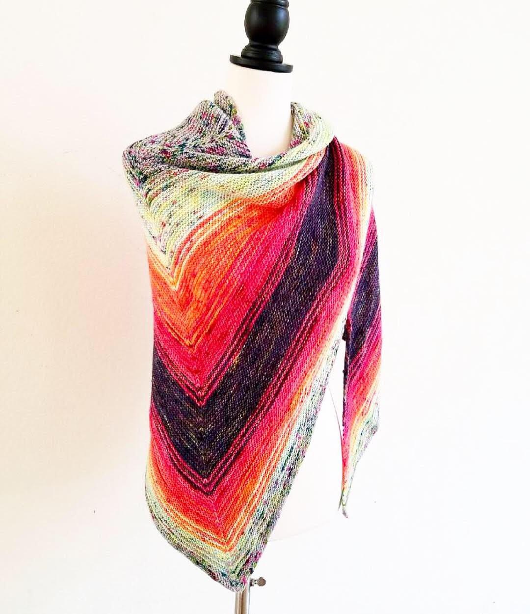 Baja Wrap Knitting Kit by Baah Yarn | The Lovina Shop